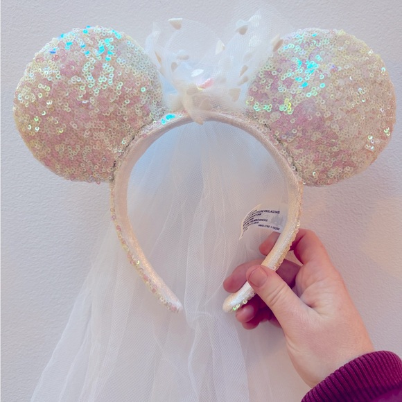 Disney | Accessories | Disney Minnie Mouse Ears Wedding | Poshmark